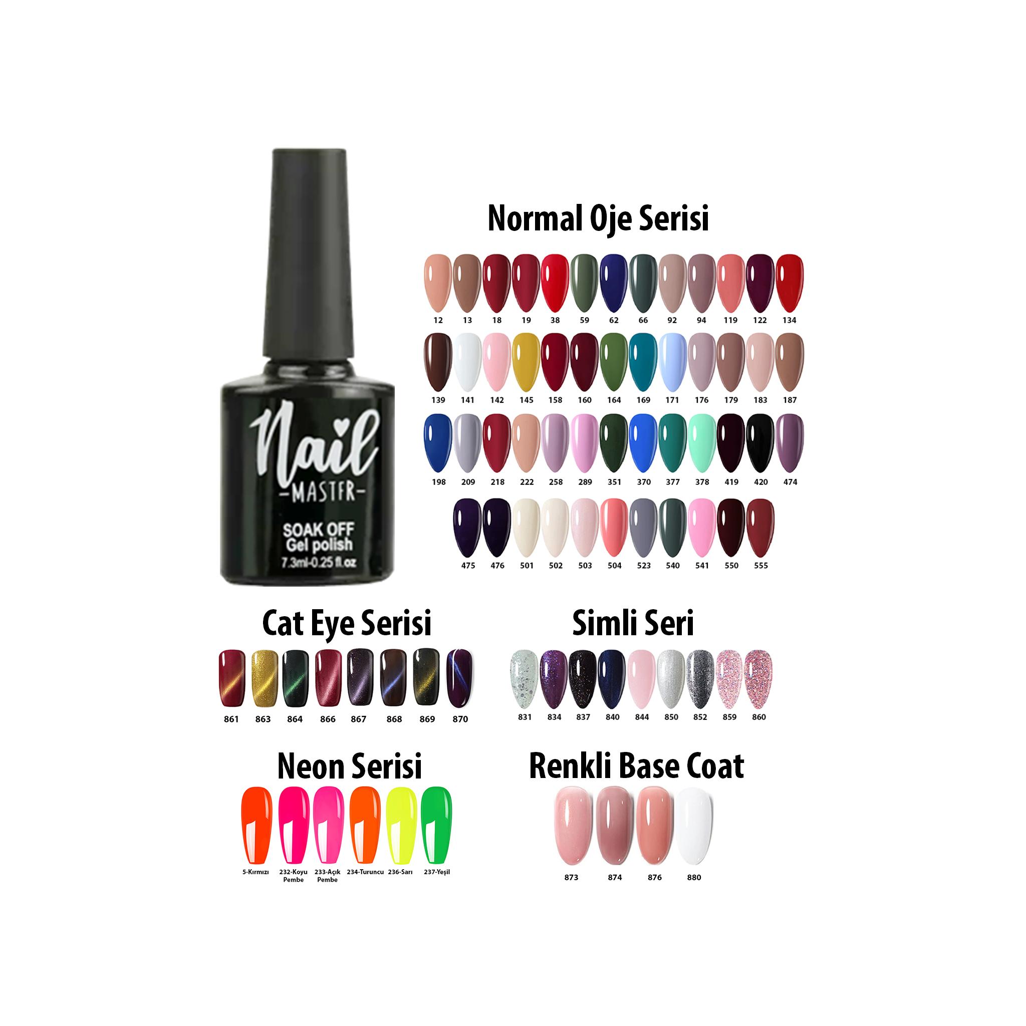 Kalıcı Oje 7,3ml - 99.00 TL